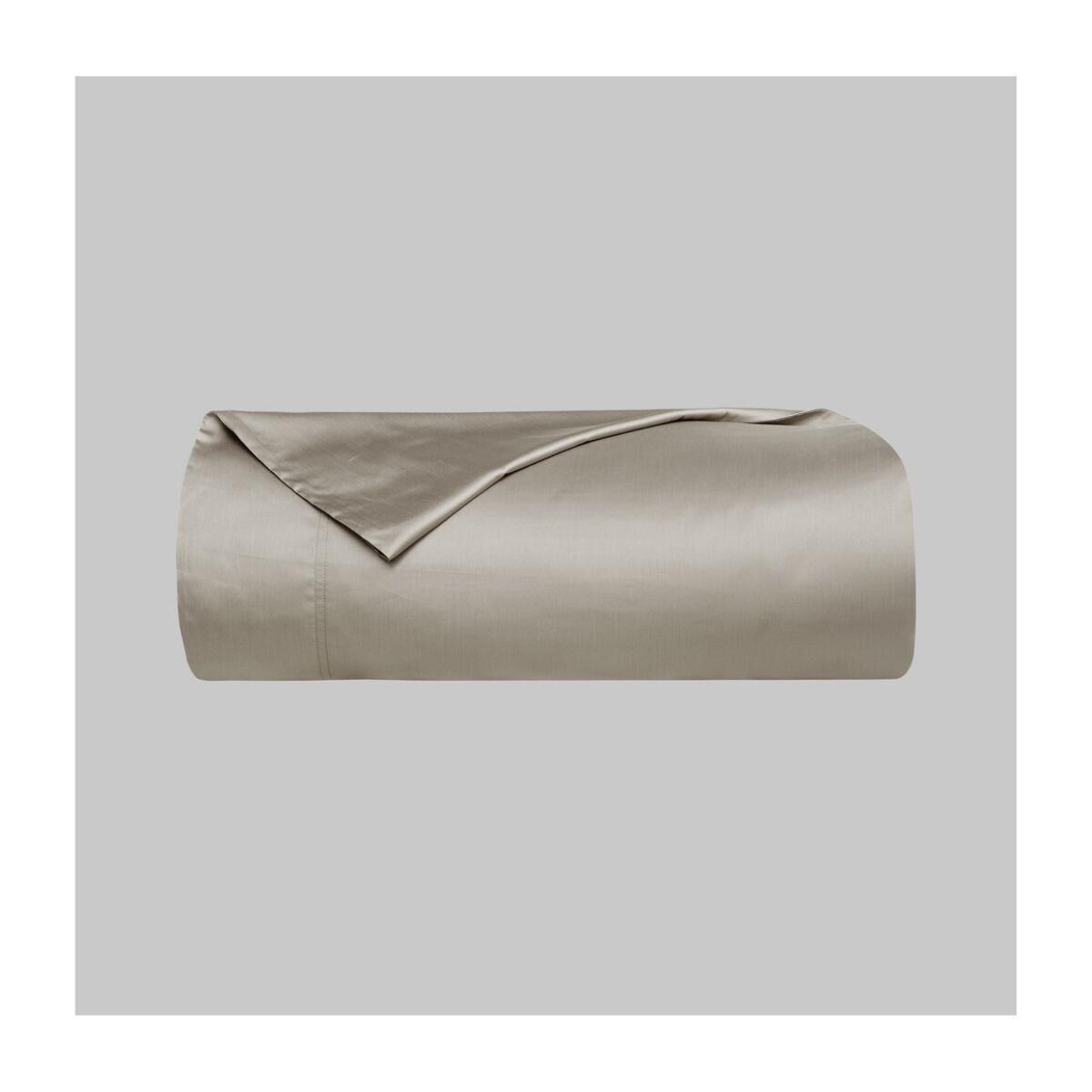 Sarev Monoch Rome Saten Tekli Nevresim Mocha - Sarev - MAGIC HOME